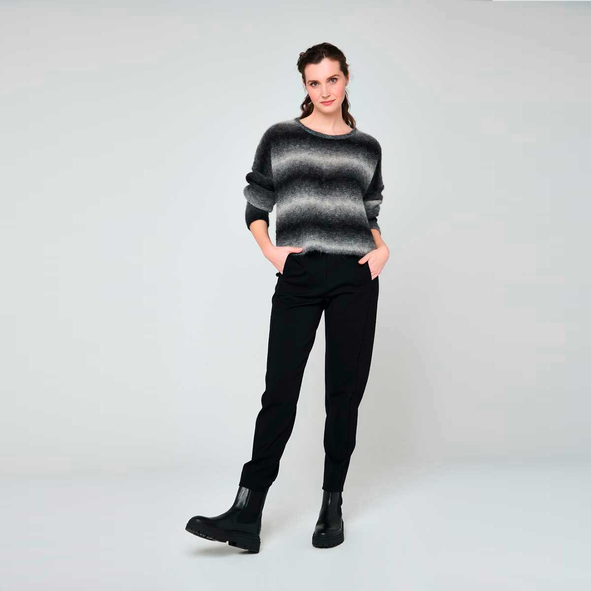 Mes Soeurs et Moi Pull Col Rond en Mohair QUERCUS