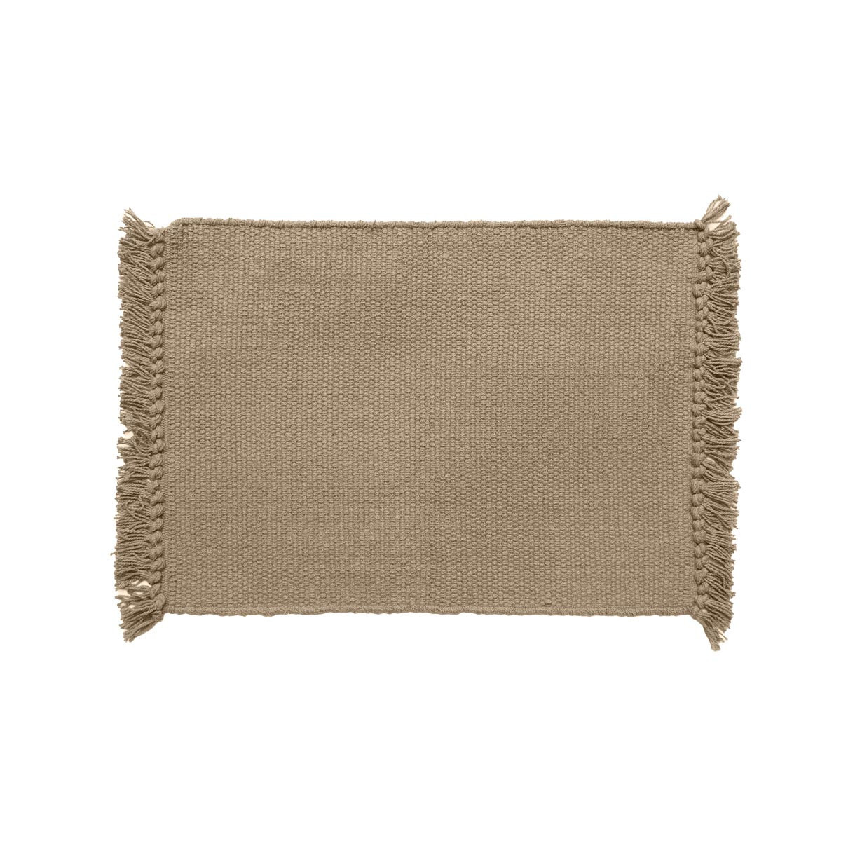 Vent du Sud Set de Table frangé PAPEETE en Coton